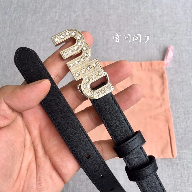 Budget-friendly Miu Miu Belts