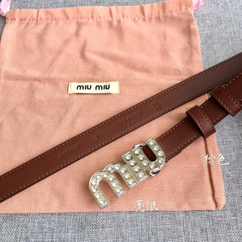 Top mirror Miu Miu Belts