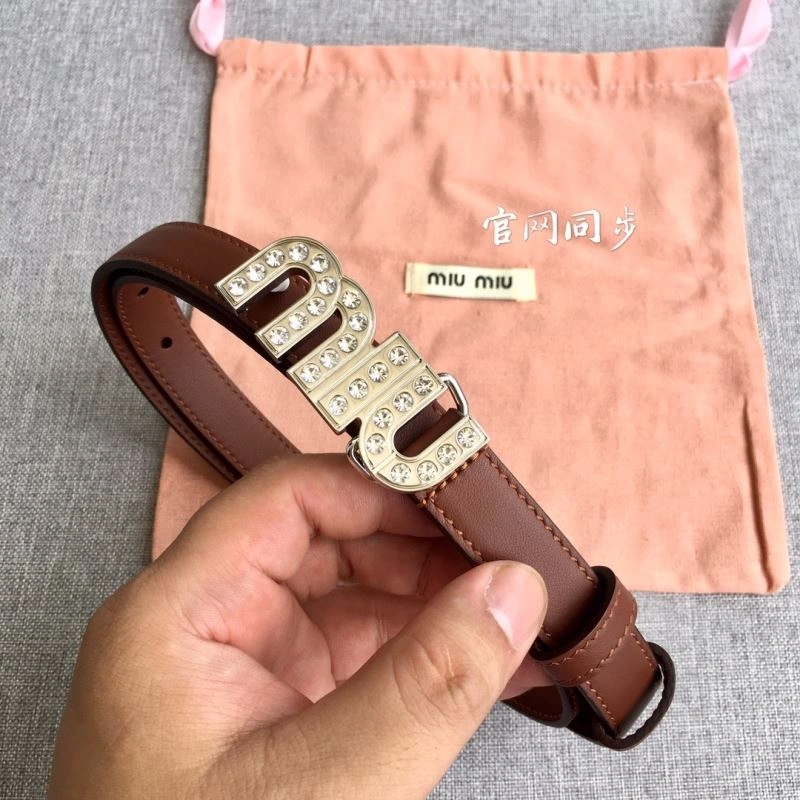 Top mirror Miu Miu Belts