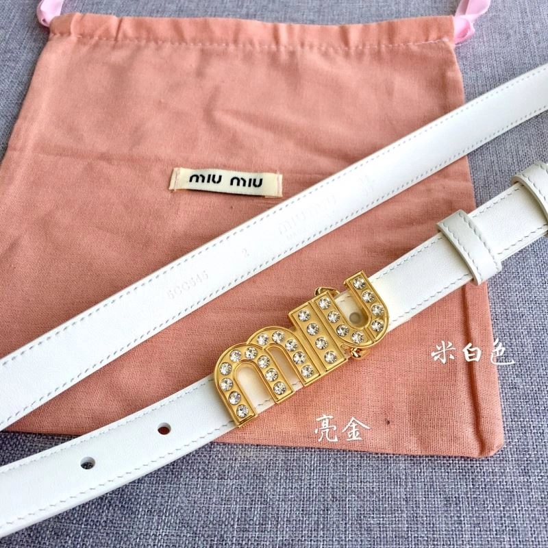 Value-priced Miu Miu Belts