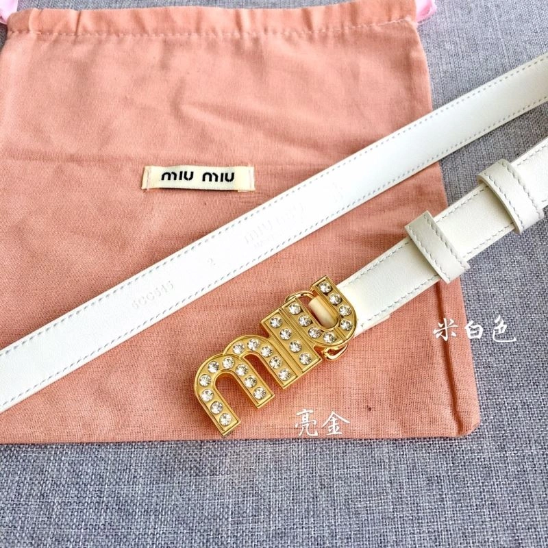 Value-priced Miu Miu Belts