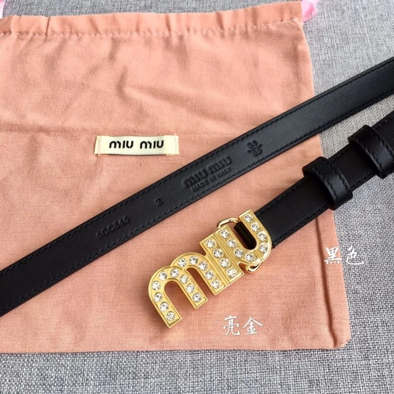 Mirror quality Miu Miu Belts