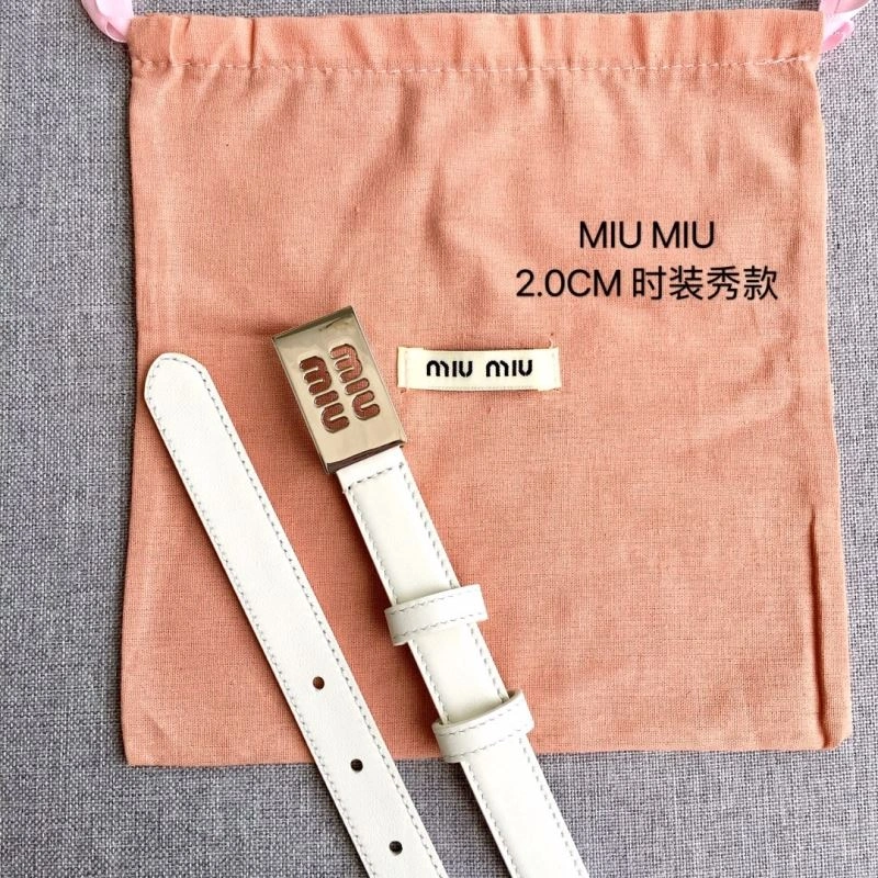 Original Miu Miu Belts