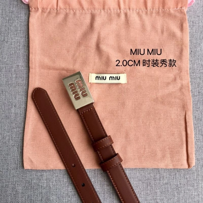 Brand-original Miu Miu Belts