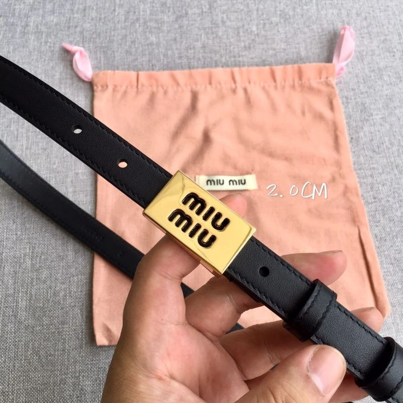 Official Miu Miu Belts
