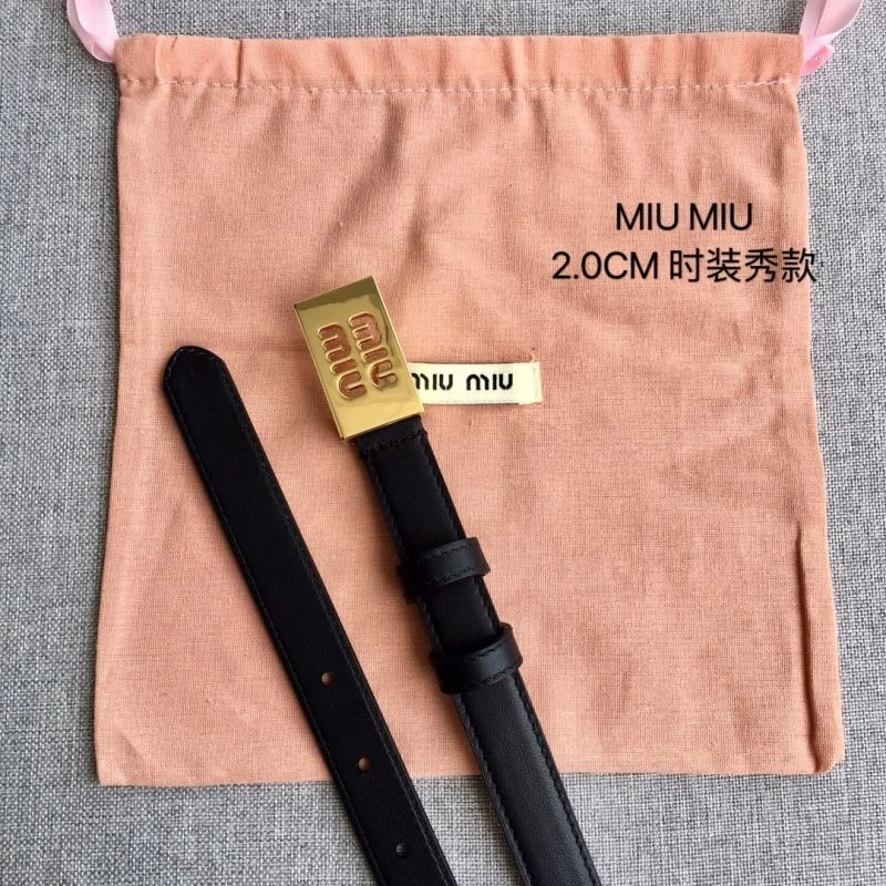 Official Miu Miu Belts
