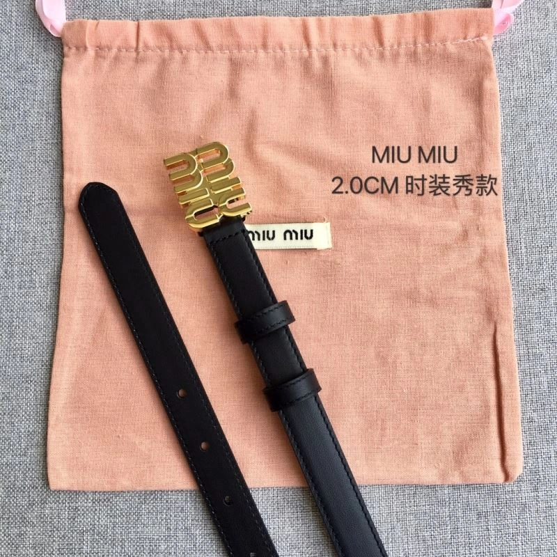 Real Miu Miu Belts