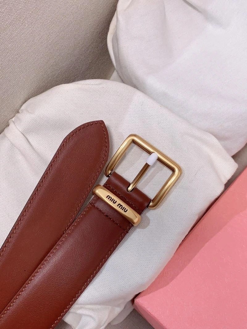 Indistinguishable Miu Miu Belts