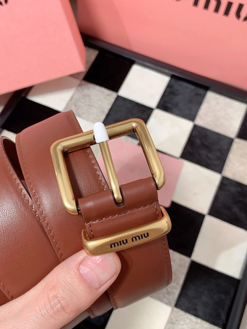 Indistinguishable Miu Miu Belts