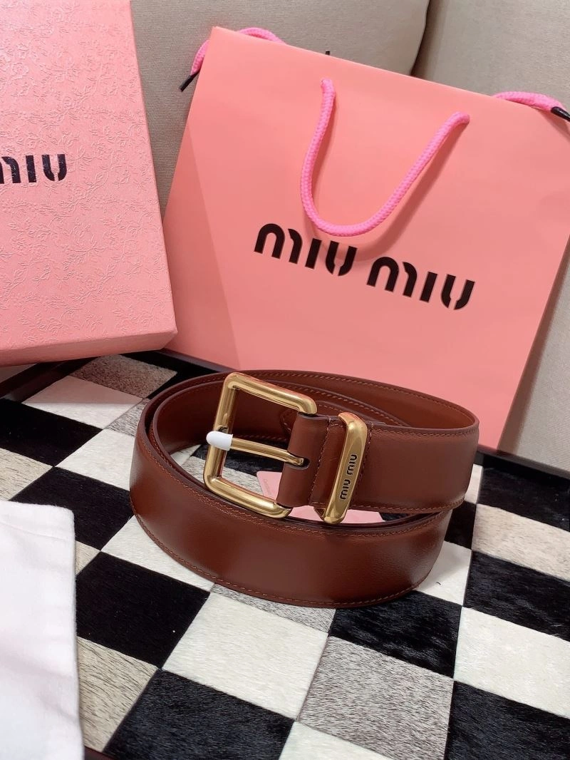 Indistinguishable Miu Miu Belts