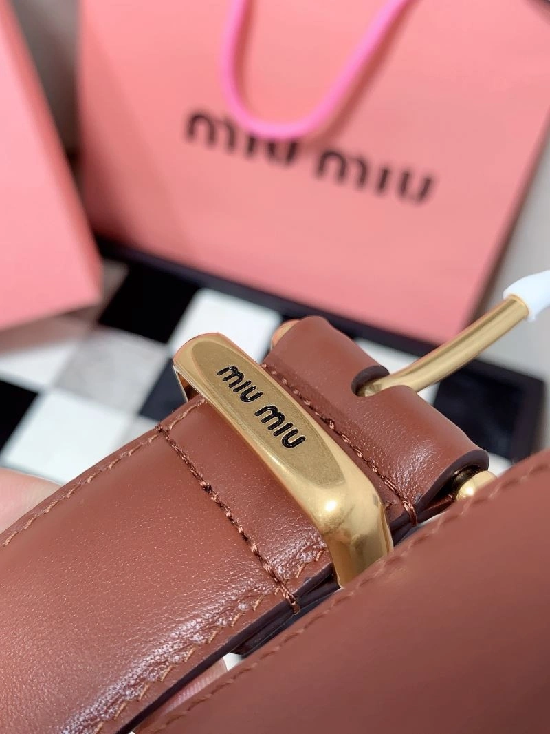 Indistinguishable Miu Miu Belts