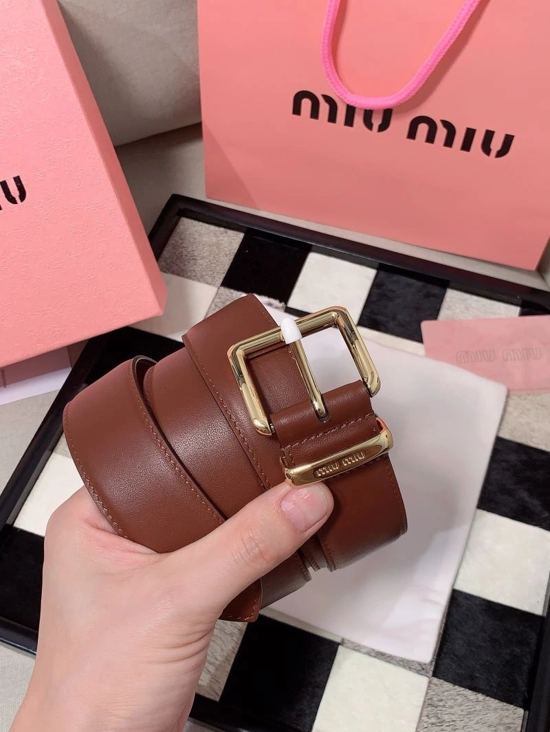 Top mirror Miu Miu Belts