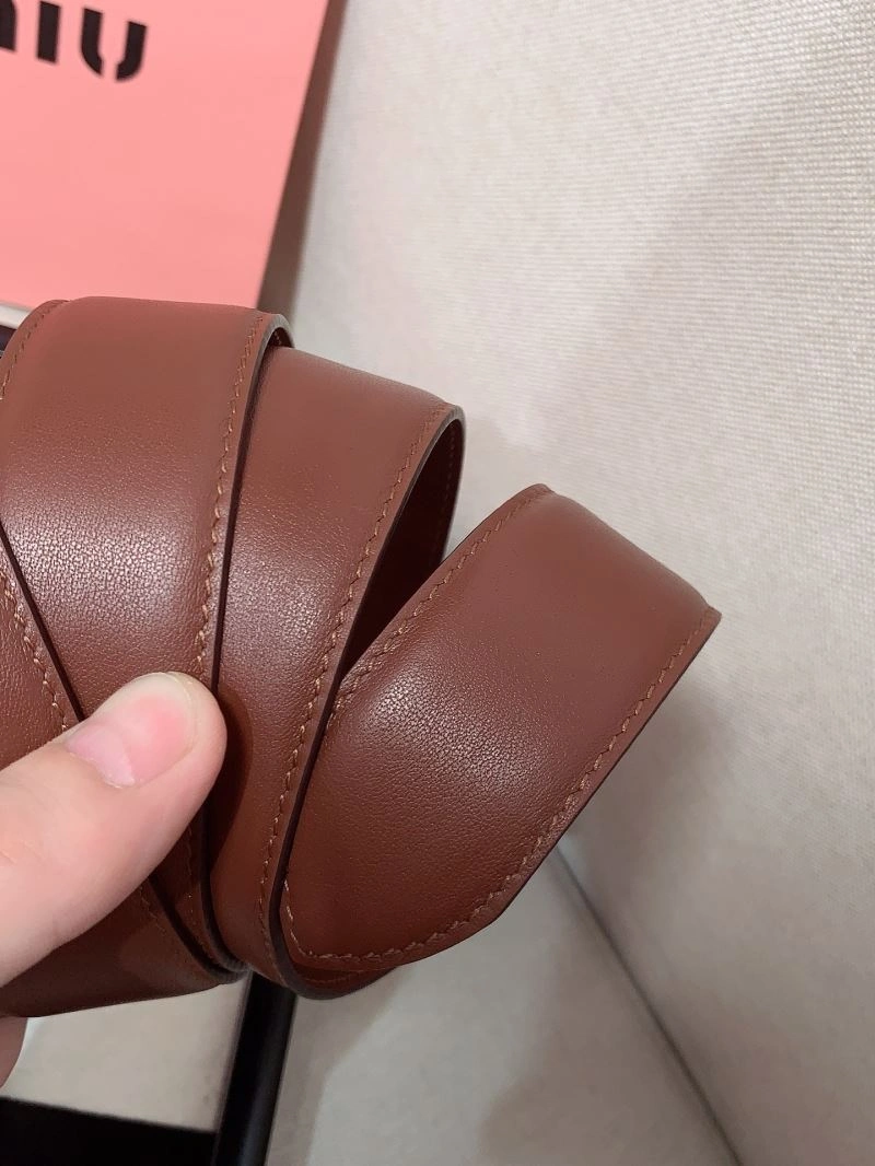 Top mirror Miu Miu Belts