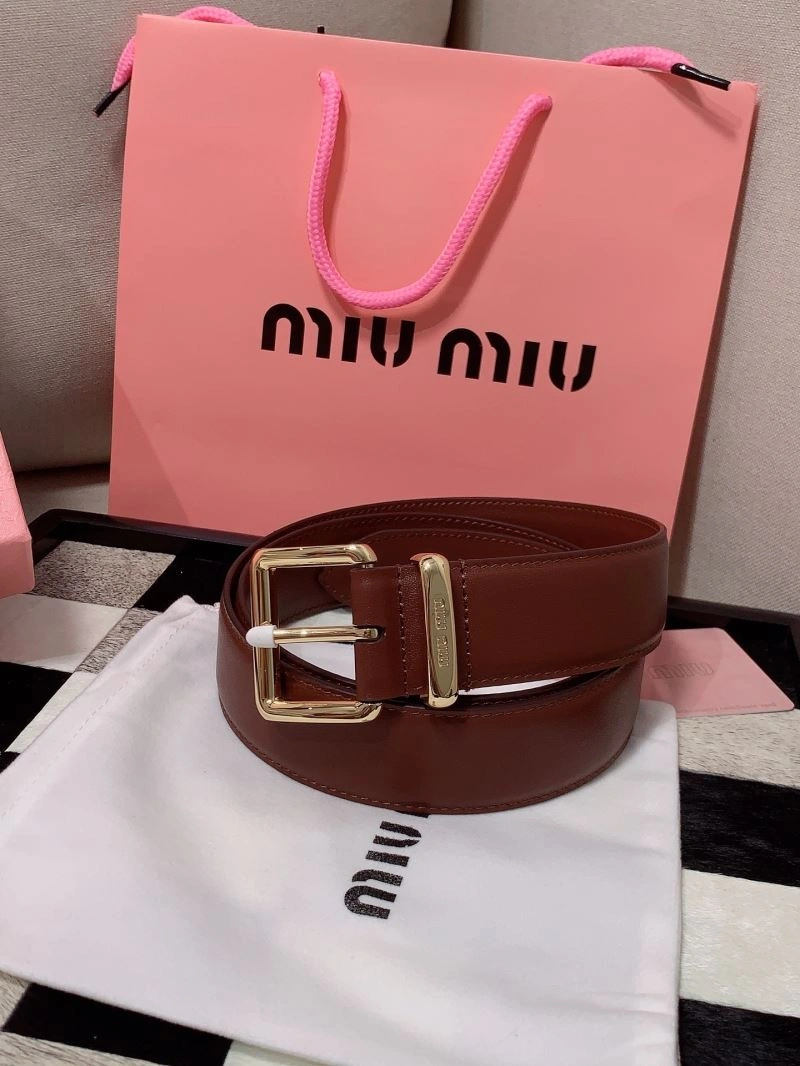 Top mirror Miu Miu Belts