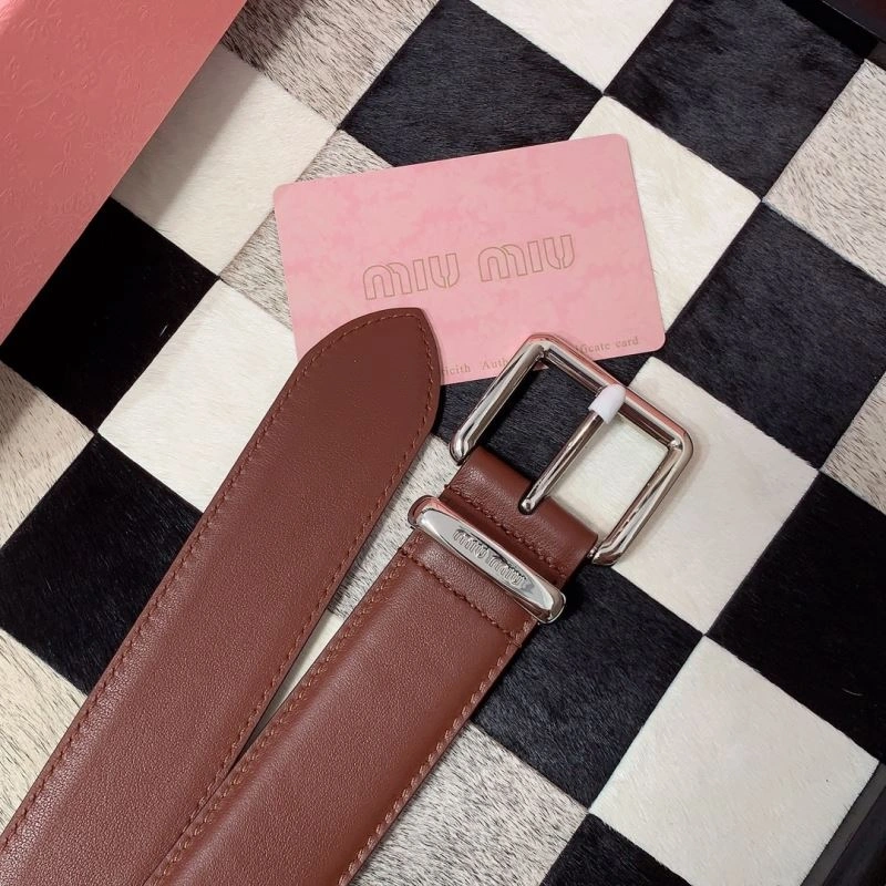 Authentic Miu Miu Belts