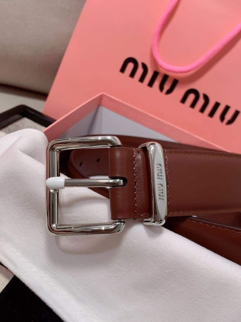 Authentic Miu Miu Belts