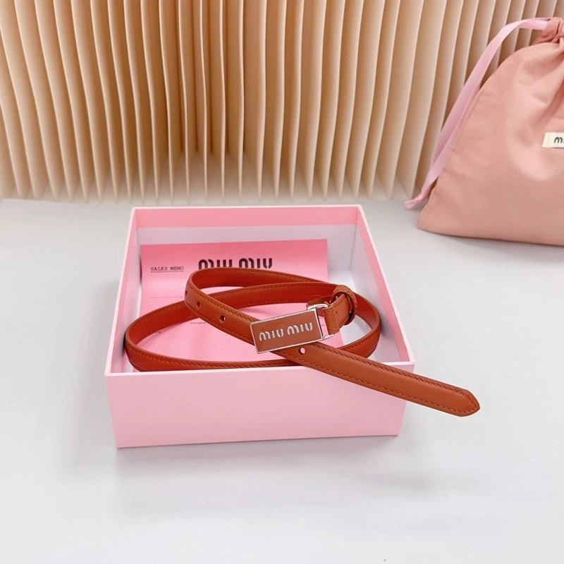 Top mirror Miu Miu Belts