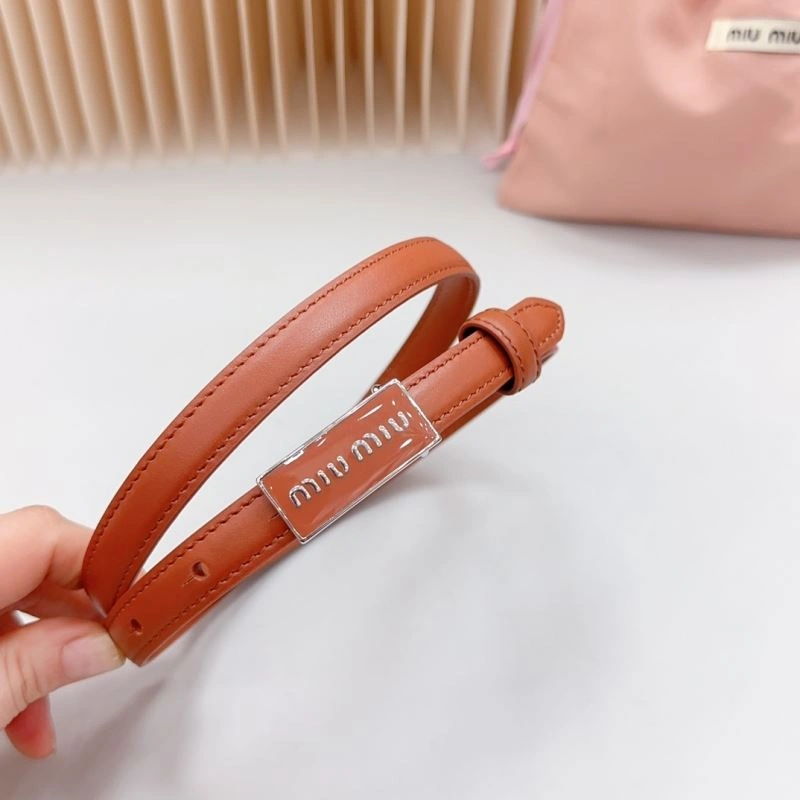 Top mirror Miu Miu Belts