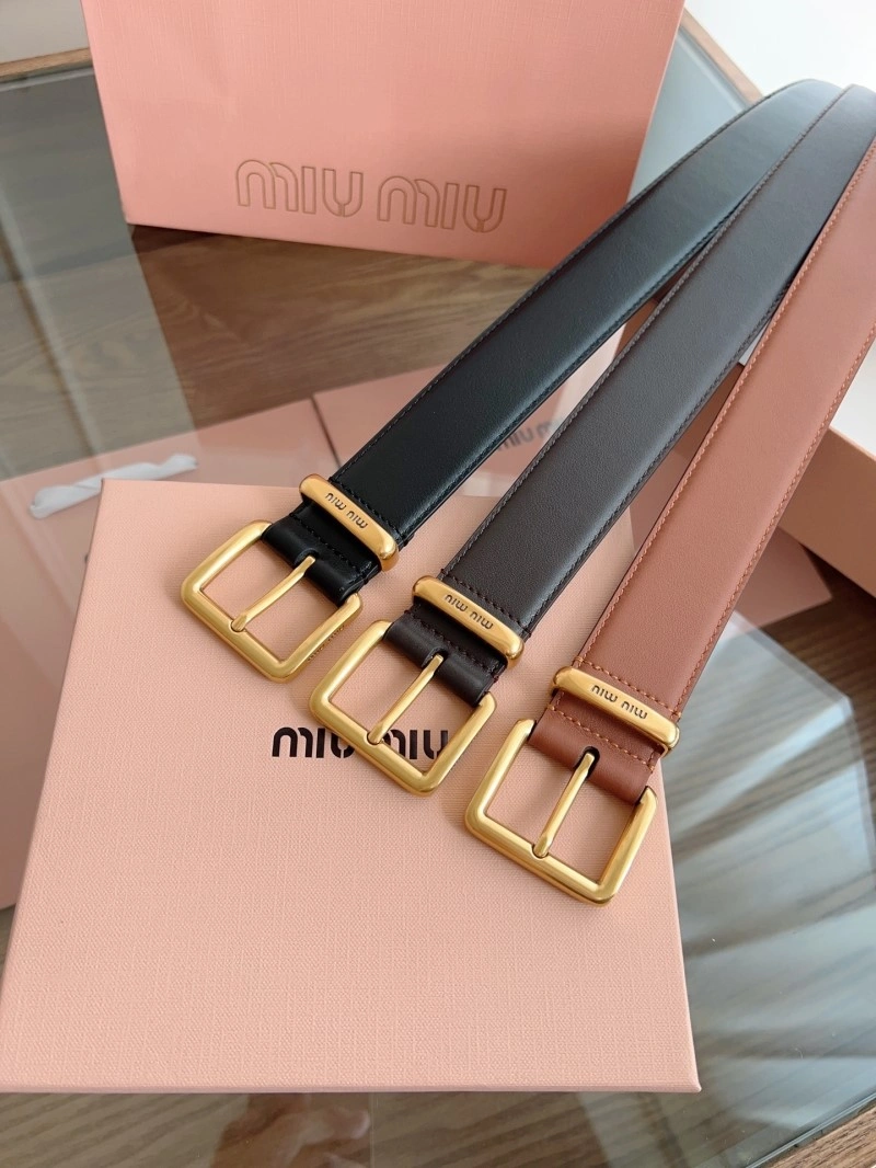 Inexpensive Miu Miu Belts