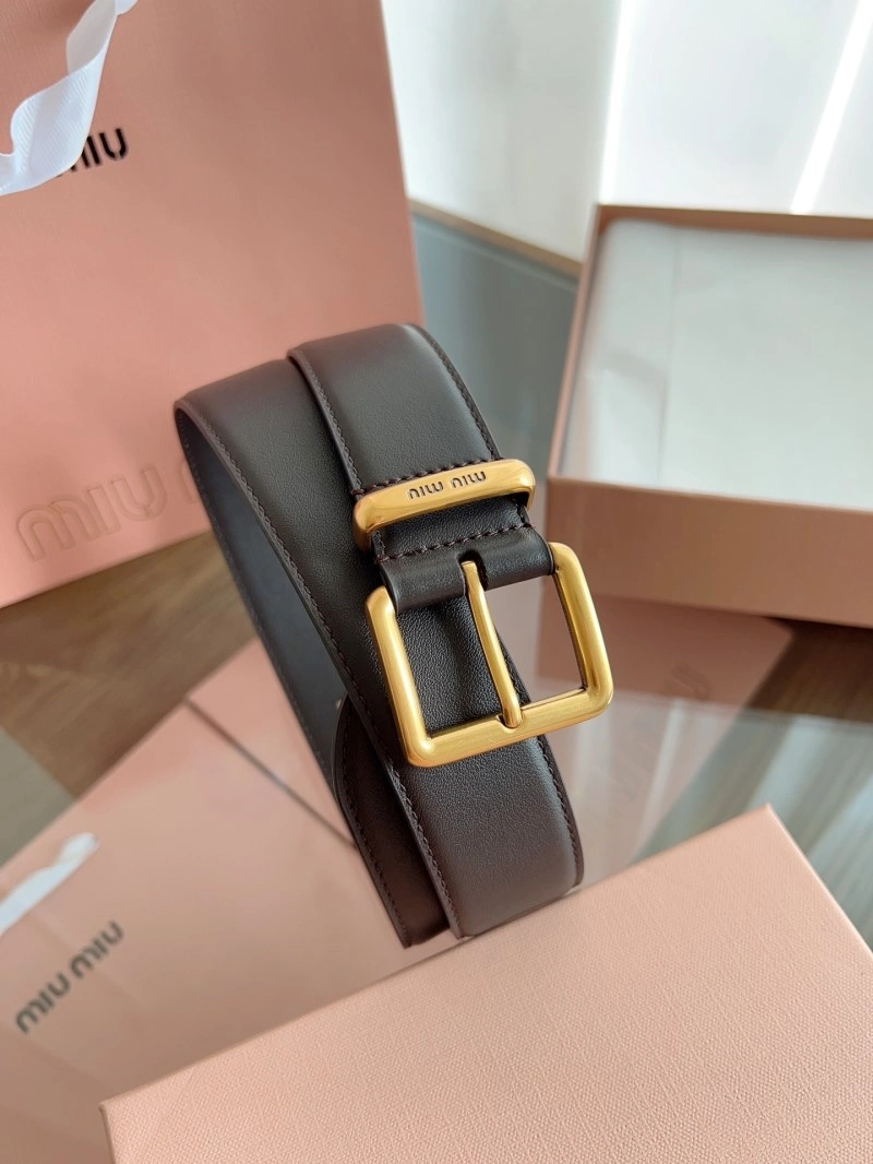 Authentic Miu Miu Belts