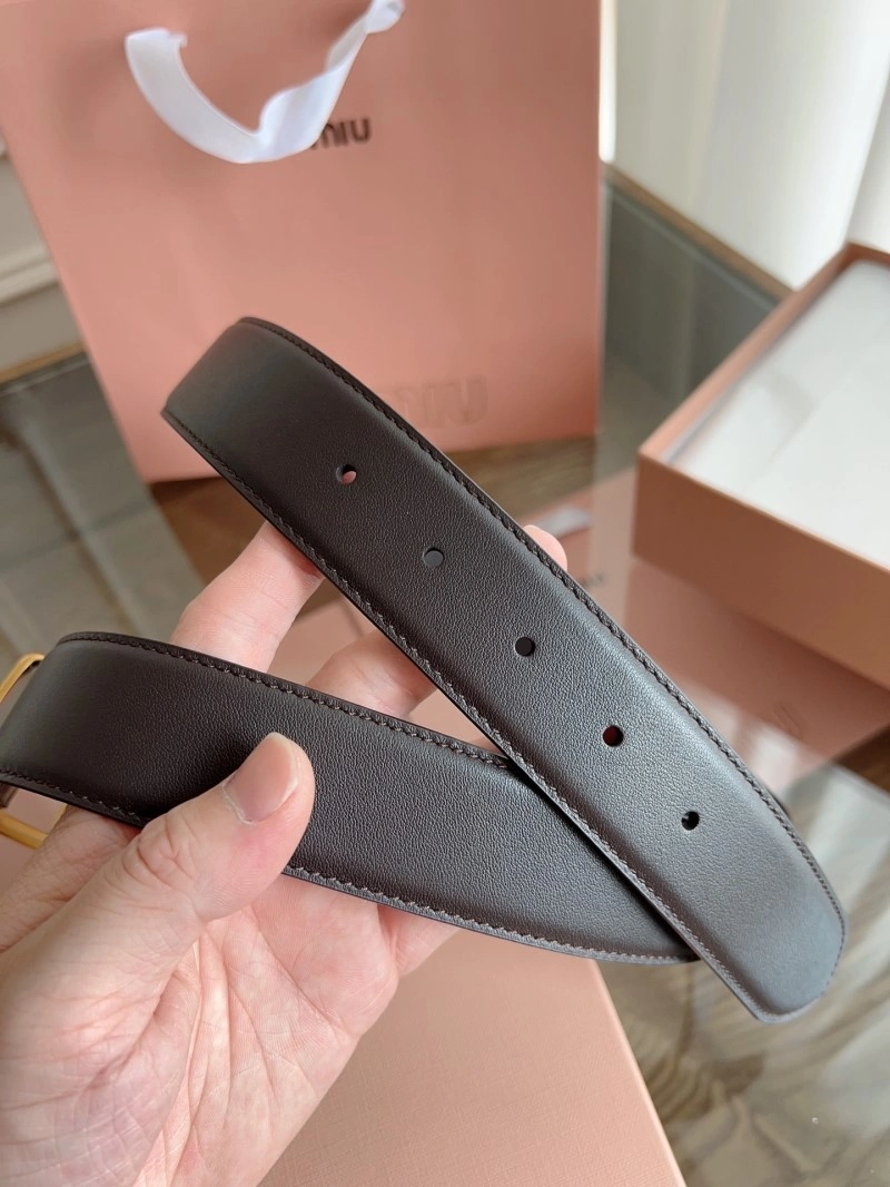 Authentic Miu Miu Belts