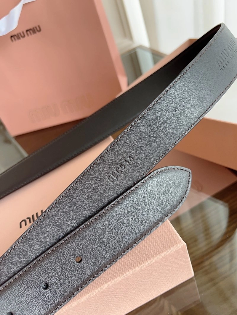 Authentic Miu Miu Belts