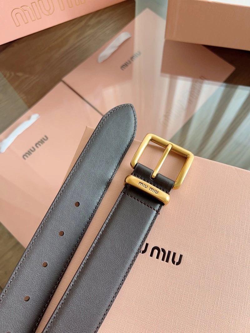 Authentic Miu Miu Belts