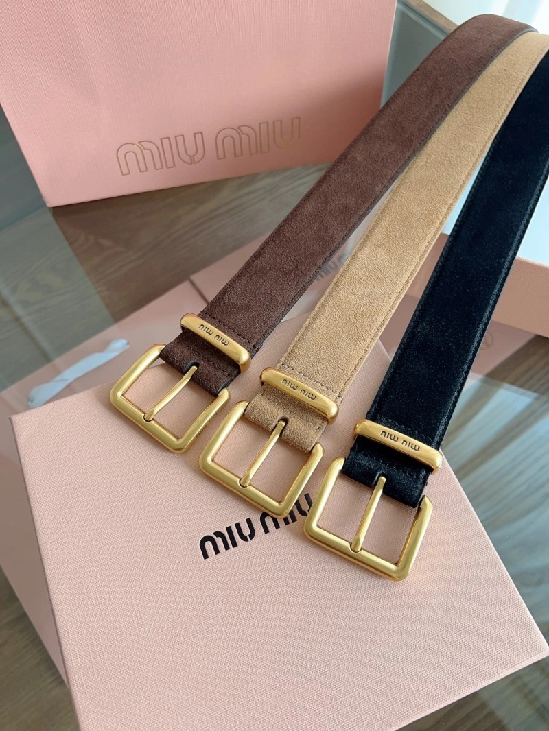 Legit Miu Miu Belts