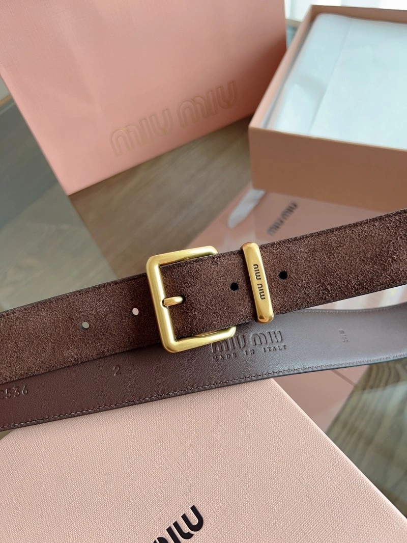 Official Miu Miu Belts