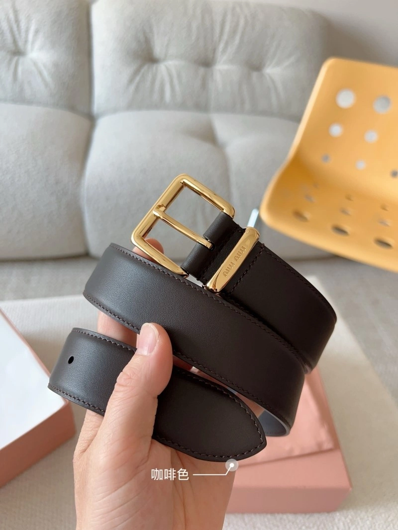 Authentic Miu Miu Belts