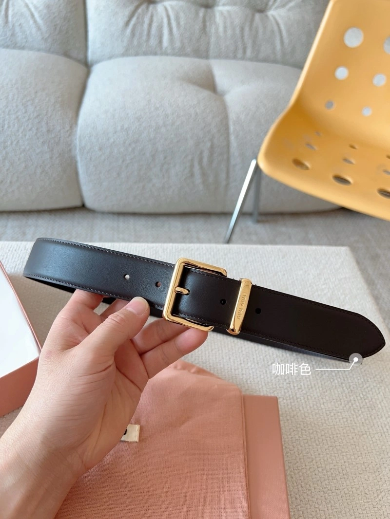 Authentic Miu Miu Belts