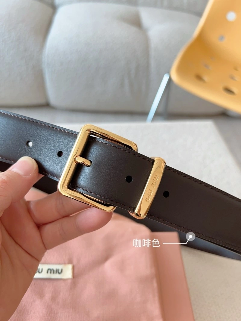 Authentic Miu Miu Belts