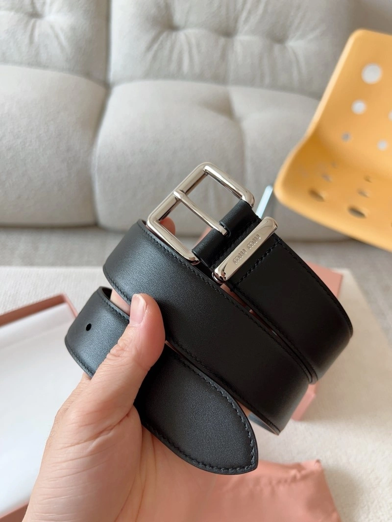 Authentic Miu Miu Belts