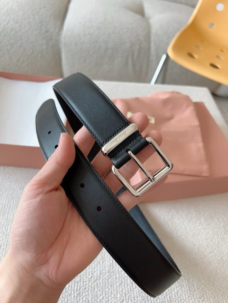 Authentic Miu Miu Belts