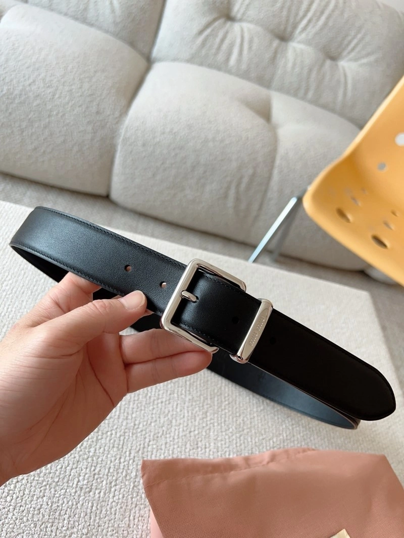 Authentic Miu Miu Belts