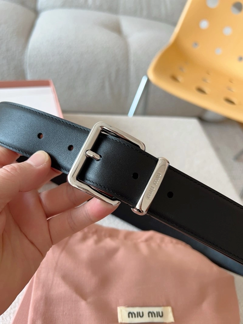 Authentic Miu Miu Belts
