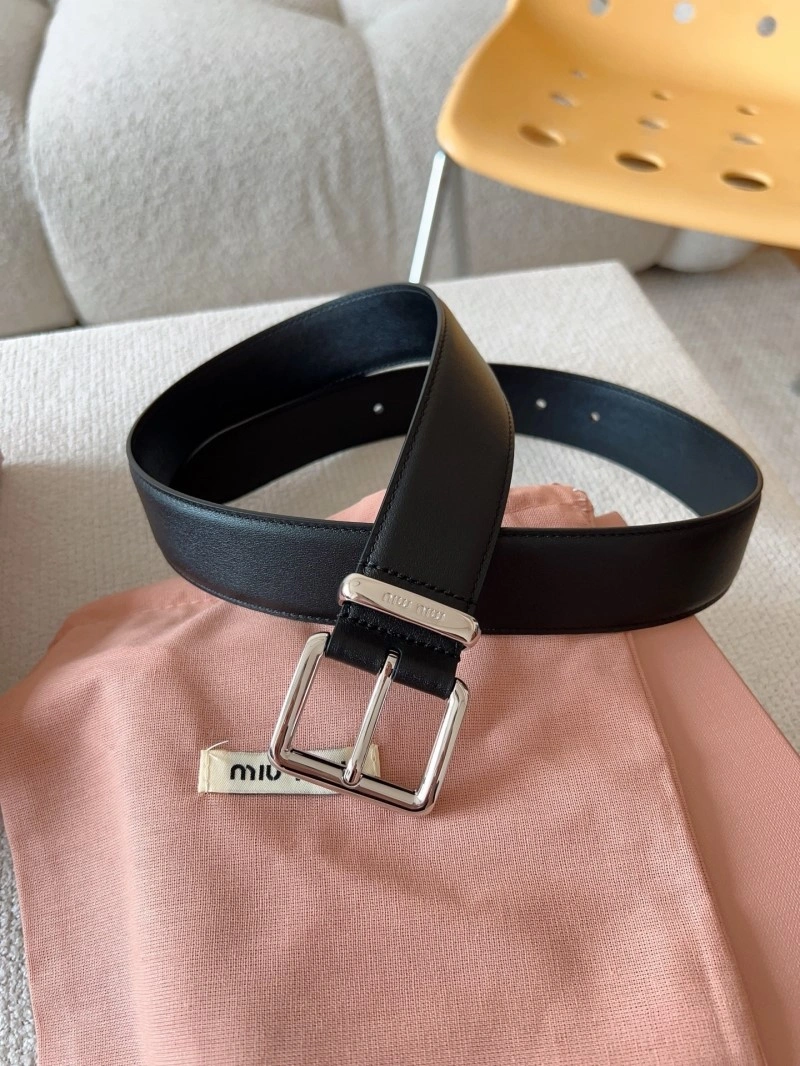 Authentic Miu Miu Belts