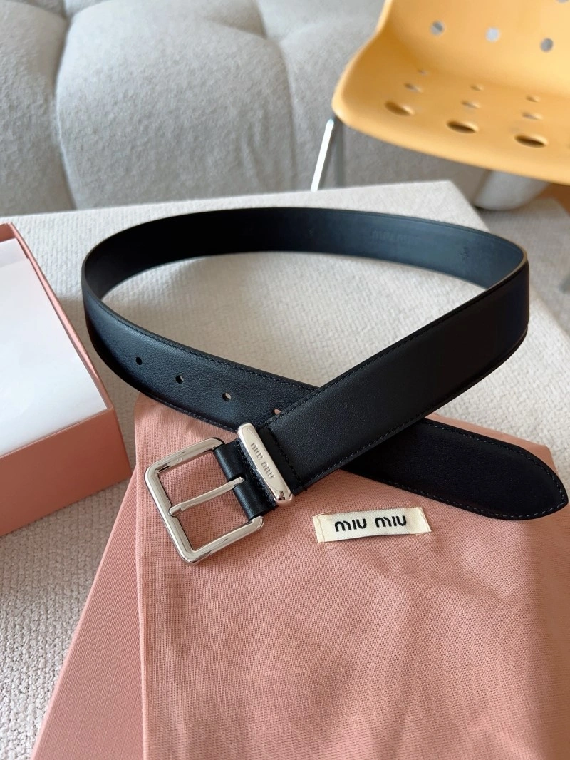 Authentic Miu Miu Belts