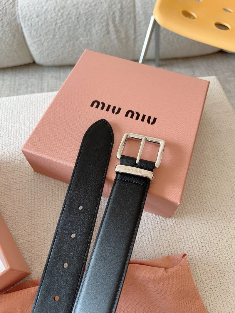 Authentic Miu Miu Belts
