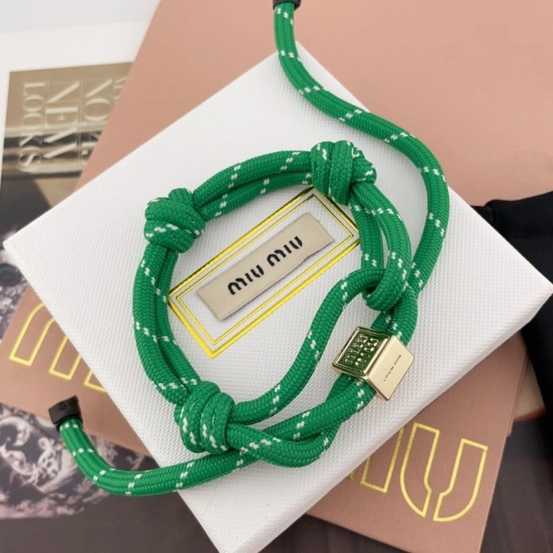 Brand-authenticated Miu Miu Bracelets