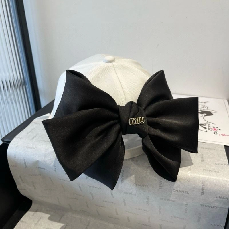 Brand-authenticated Miu Miu Caps