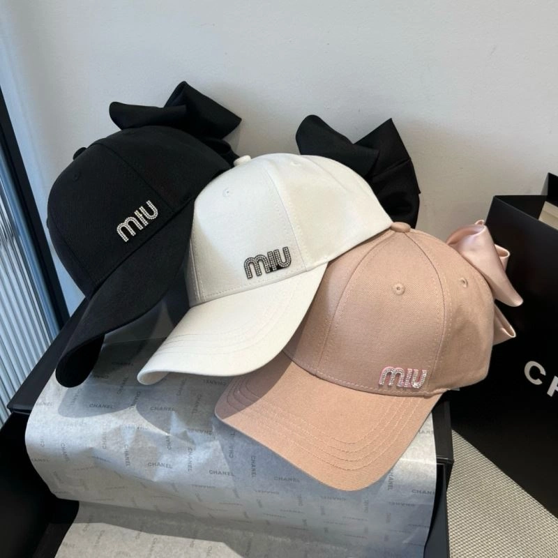 Authentic Miu Miu Caps