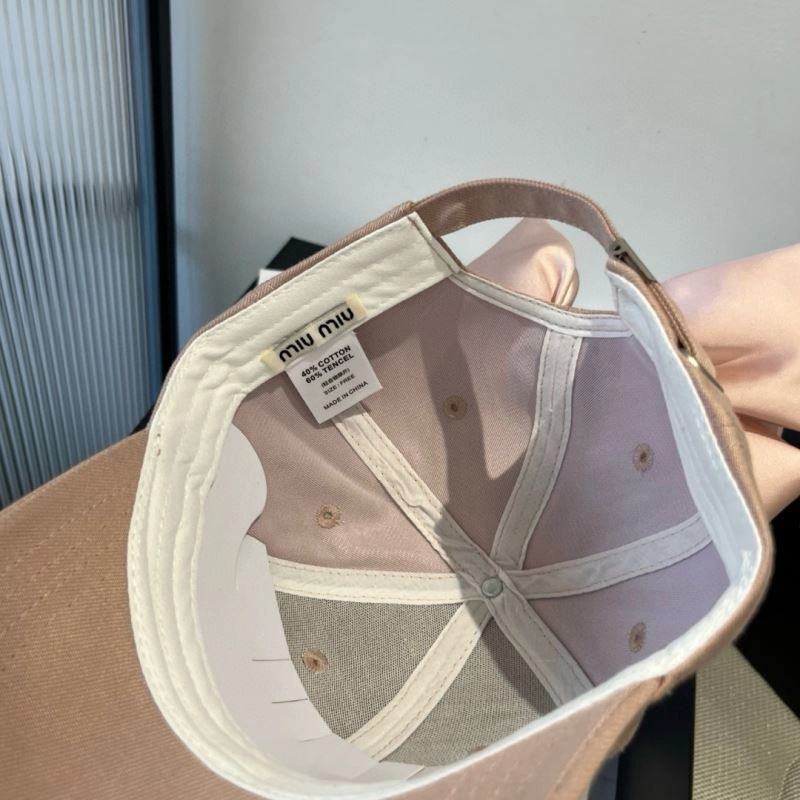 Authentic Miu Miu Caps