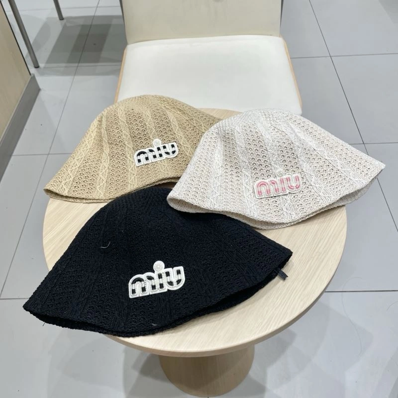 Authentic Miu Miu Caps