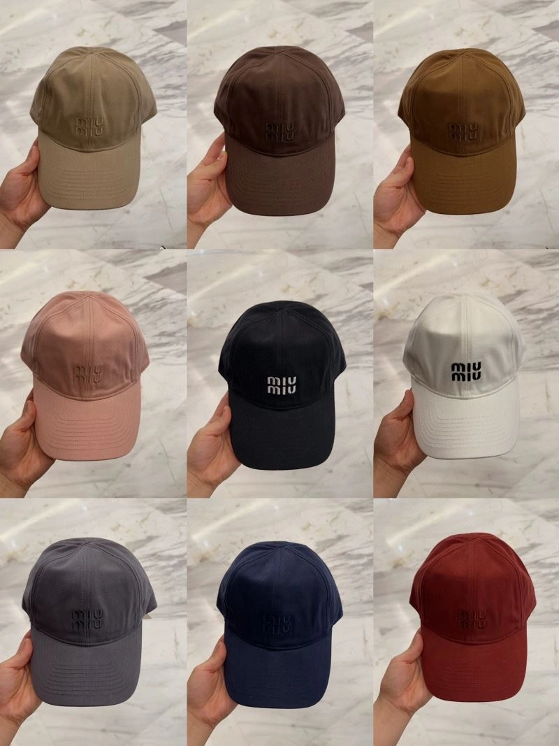 Top mirror Miu Miu Caps