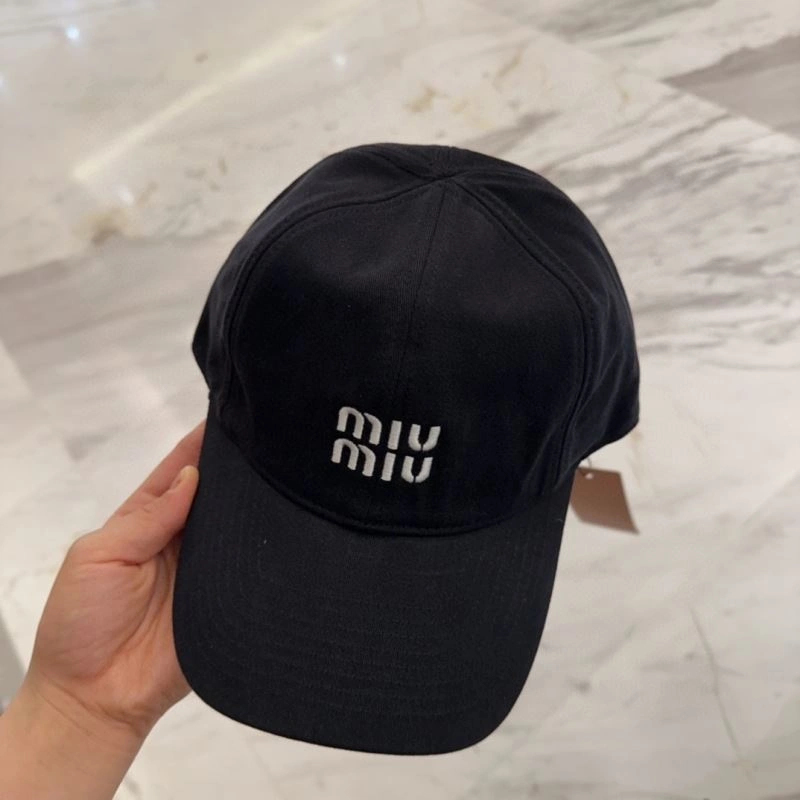 Authentic Miu Miu Caps