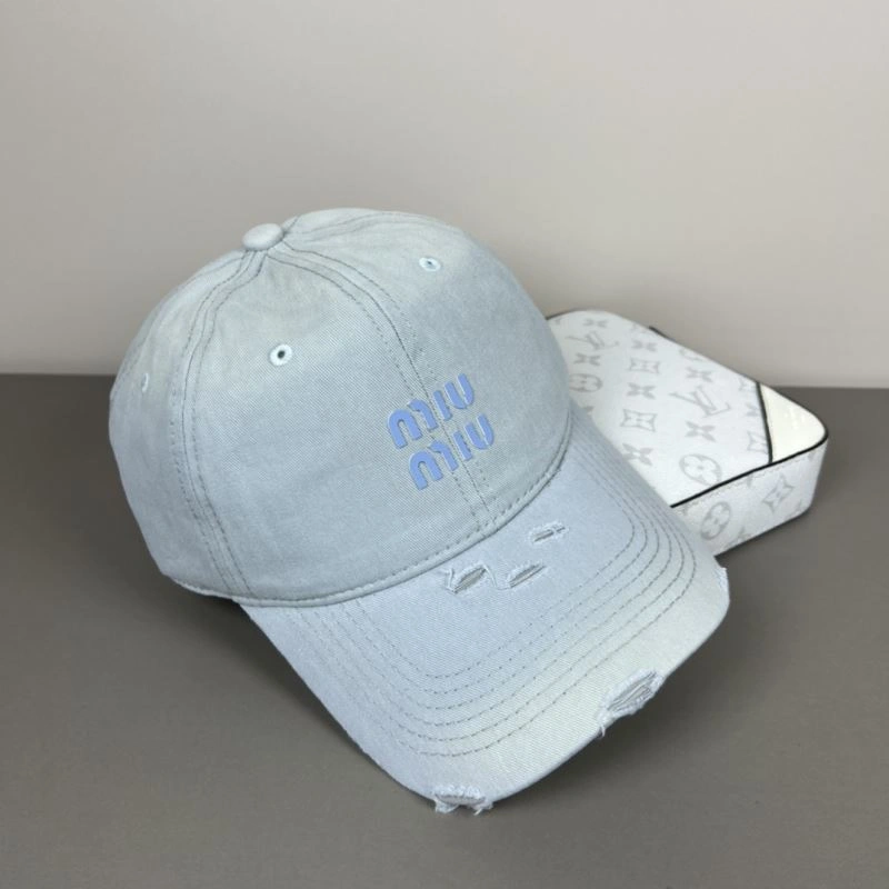 Authentic Miu Miu Caps