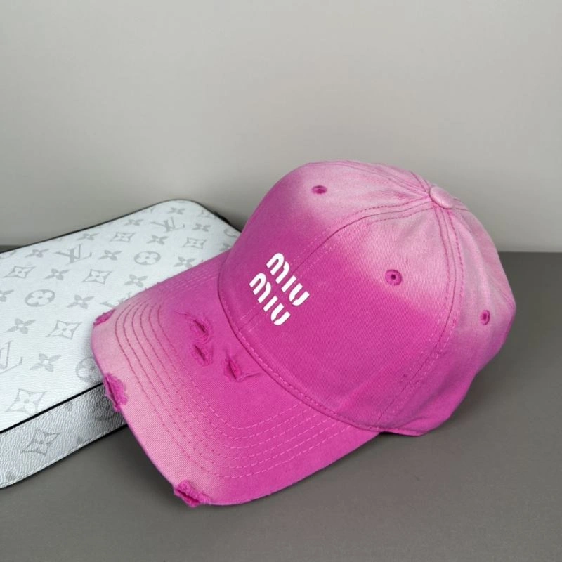 Authentic Miu Miu Caps