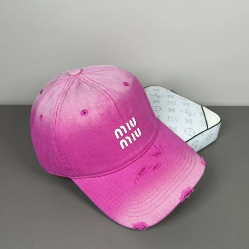 Authentic Miu Miu Caps