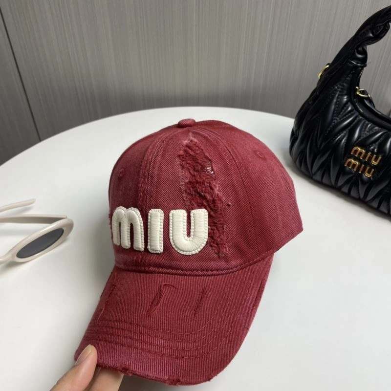 Indistinguishable Miu Miu Caps